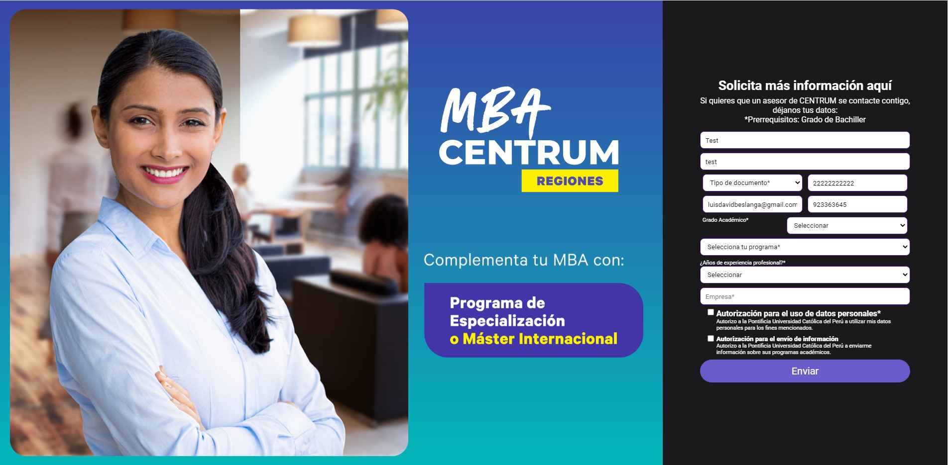 Centrum MBA Regiones